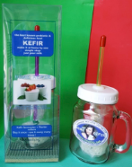Kefir Fermenter - Infuser 16 oz / 350 ml with milk kefir grains ...